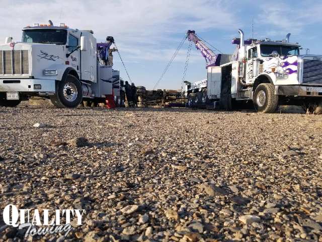 Heavy Recovery Needed For Out Of Control 60,000 lb Concrete Truck ...