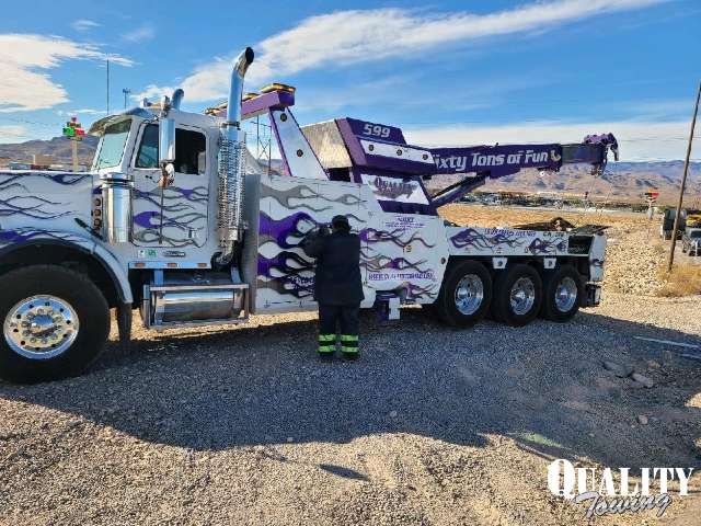Load Shift Causes I-15 Rollover - Quality Towing